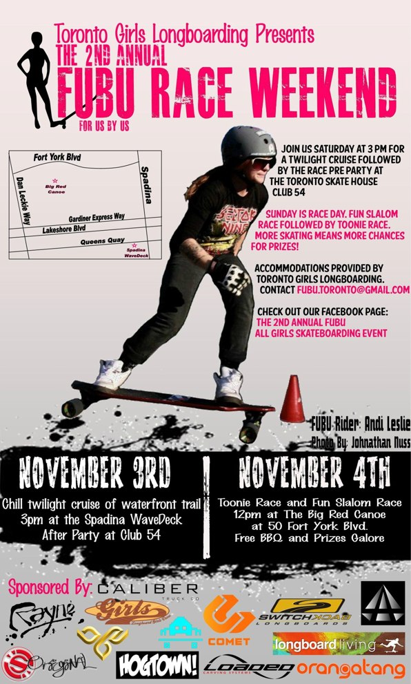 Coming Up: Spooky Shred & FUBU Race Weekend