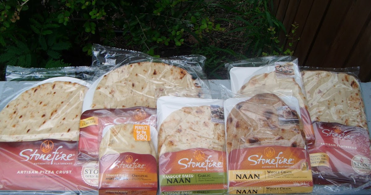 The ABCD Diaries: Stonefire: Flatbread, Naan, Pizza Crust, Oh My!