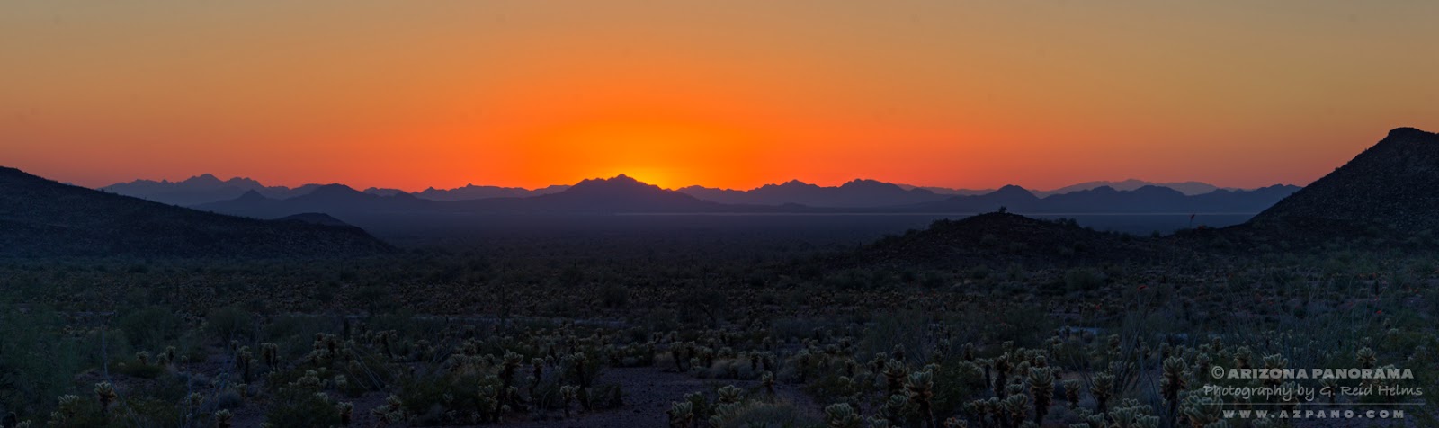 Arizona Panorama: Kofa National Wildlife Refuge