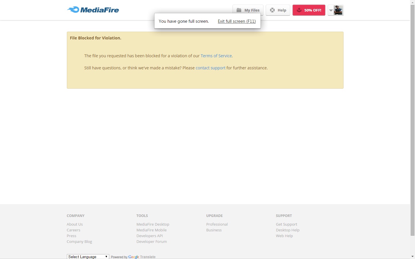MediaFire-[File removed due to Violation] Fix [Ultimate Fix] [Shared by ...