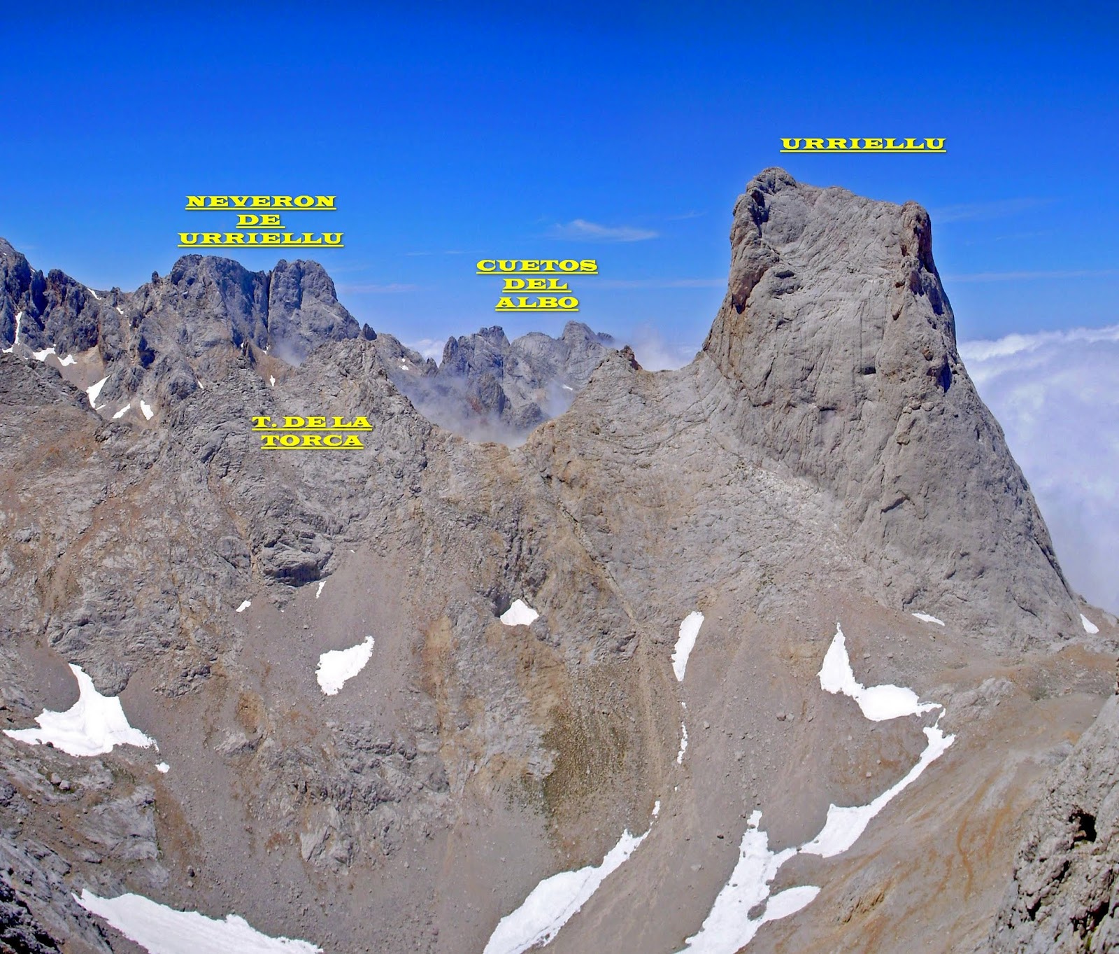 Grupo de montaña Los de las claras: COLLADA BONITA DESDE LA VEGA DE SOTRES