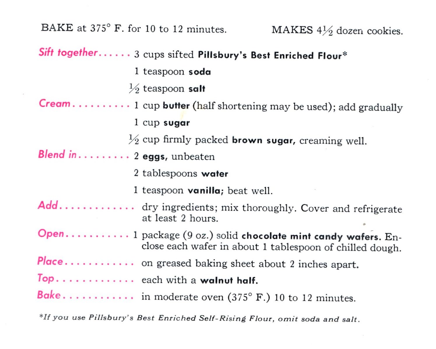 *~my house is cuter than yours~*: Starlight Mint Surprise Cookies