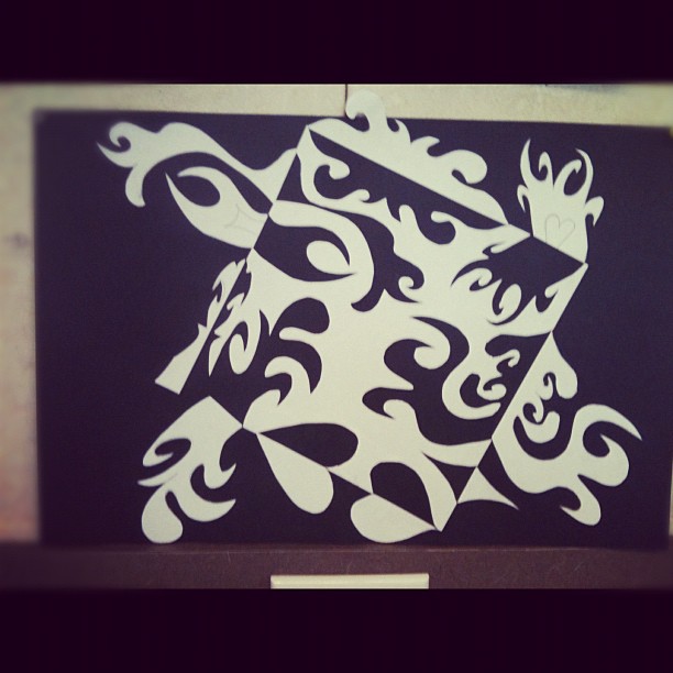 ms. garvey's art ed blog: Notan designs at San Leandro High