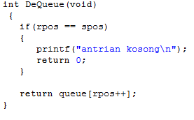 Array Queue pada C++ | RodeBlog - Coding Galau