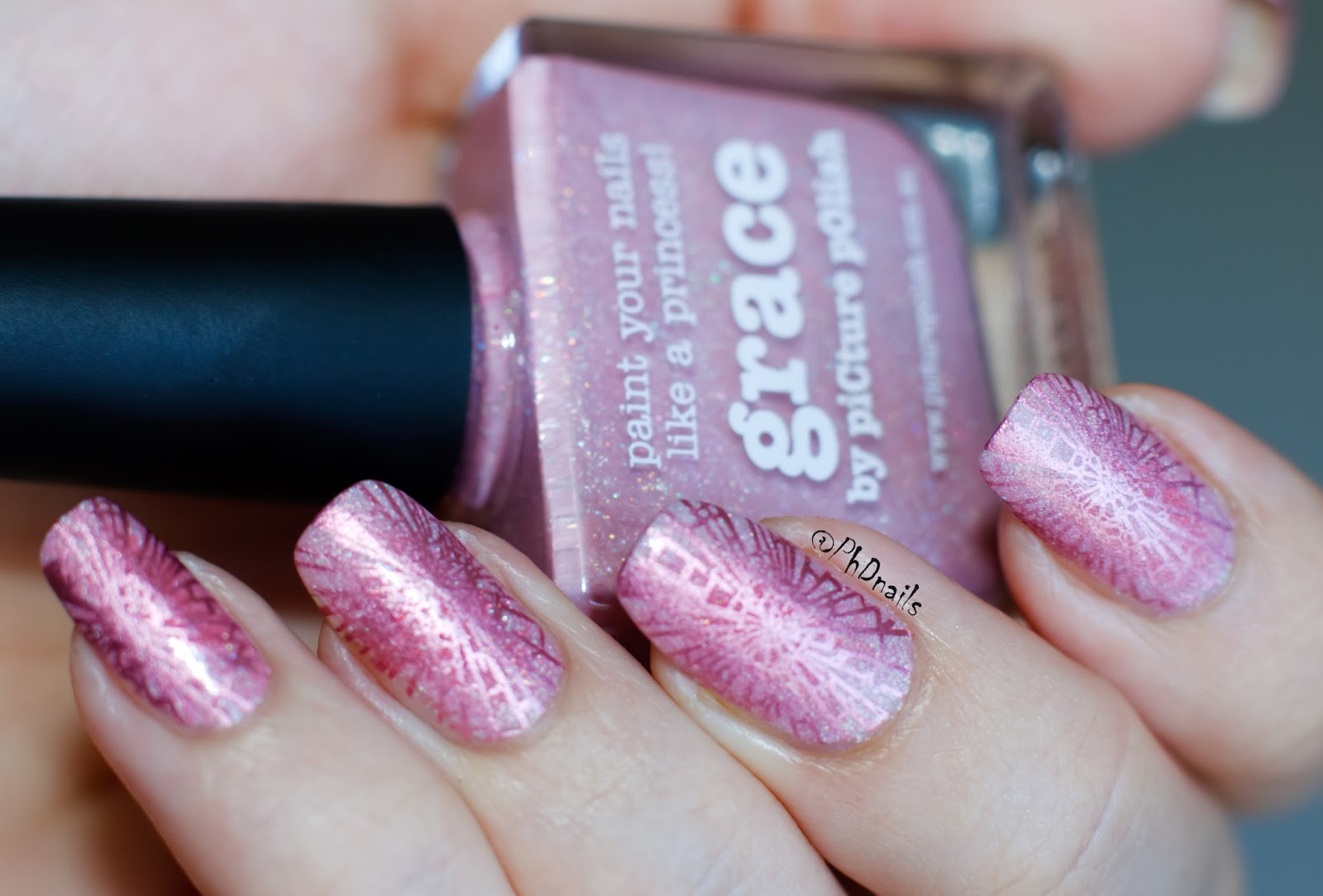 PhD nails: 30 Days of Colour: Radial gradient with Picture polish Grace ...