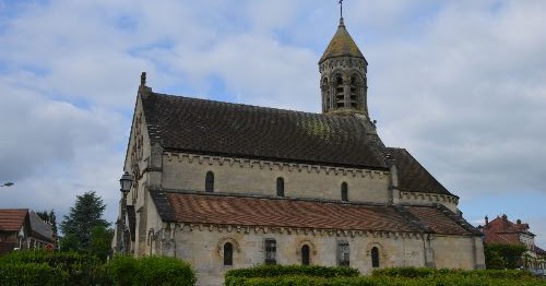 Romaanse kunst en architectuur: Eglise Saint-Eloy te Tracy-le-Val (Oise 60)