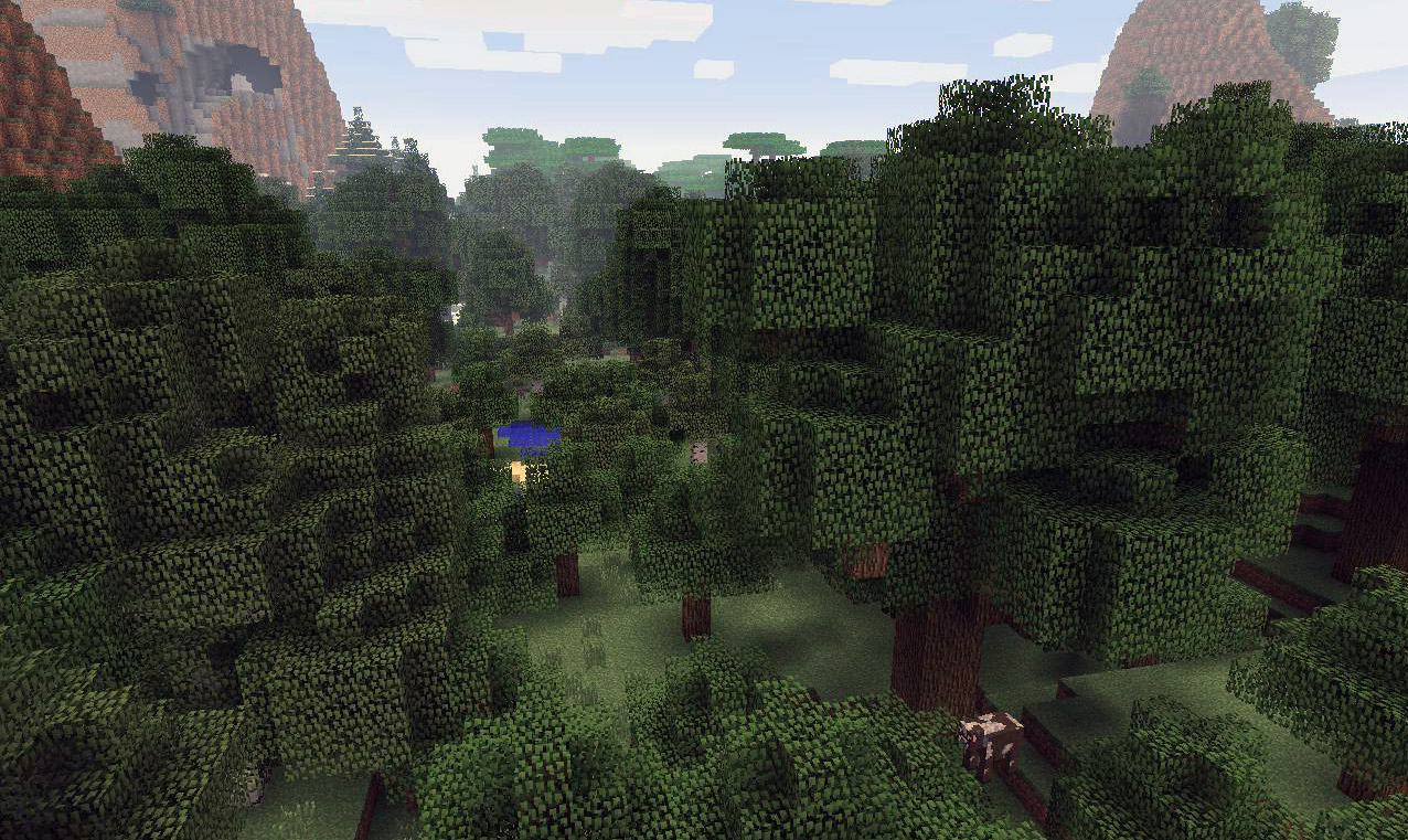 Bosque del Destino - Blog de Juegos: 10 Espectaculares bosques de Minecraft
