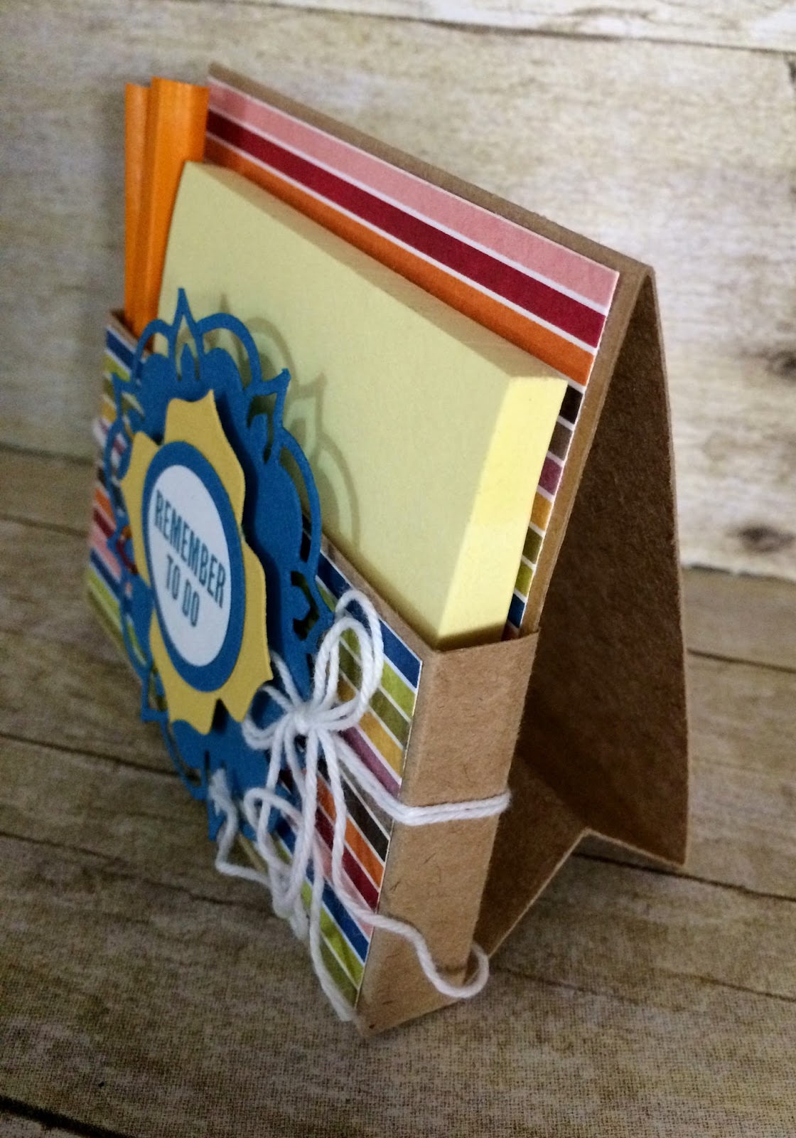 Kards by Kadie: Post It Note Holder