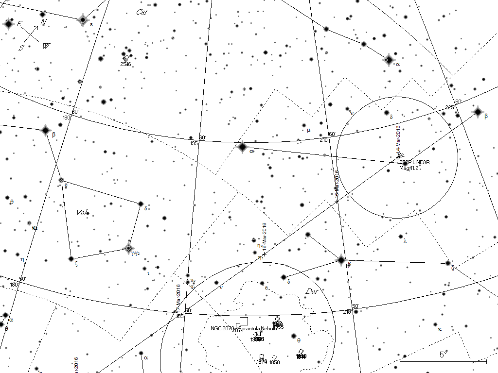 Astroblog: Comet 252P LINEAR brightens rapidly, may be visible to the ...