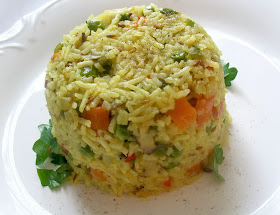 Lisa's Vegetarian Kitchen: Mixed Vegetable Rice