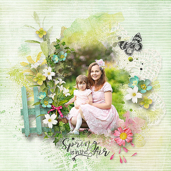 Palvinka Designs: Spring In Bloom and Freebie
