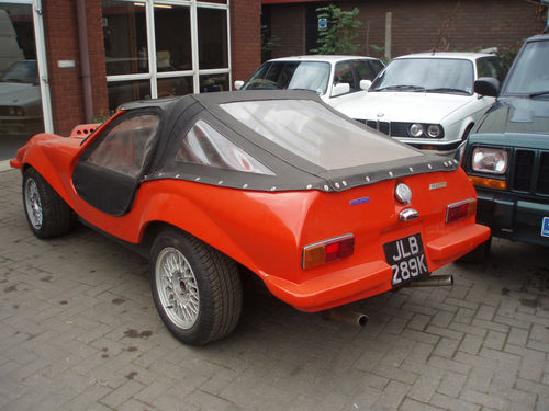 Fairthorpe Restoration: Nice Orange TX Tripper with 2.5 Triumph engine ...
