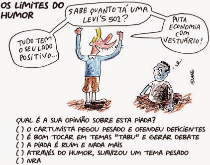 Não leia só o título!: Limites do humor
