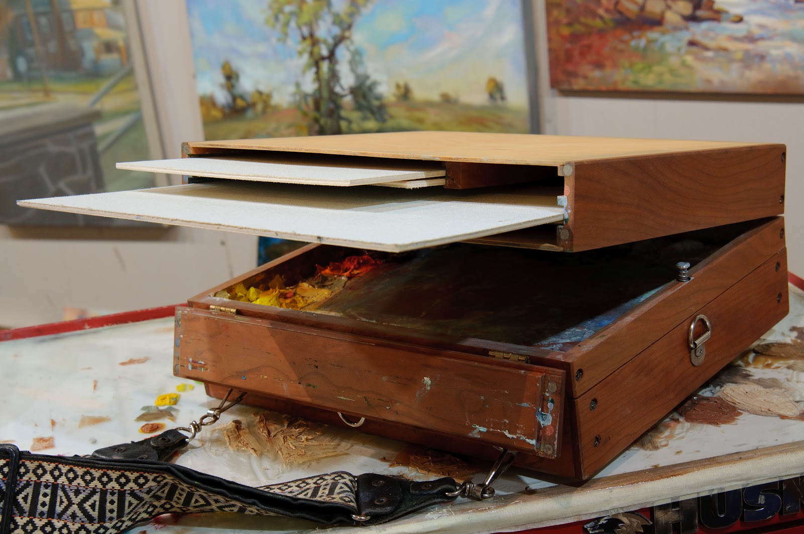 Felicity Deverell: Pochade Boxes