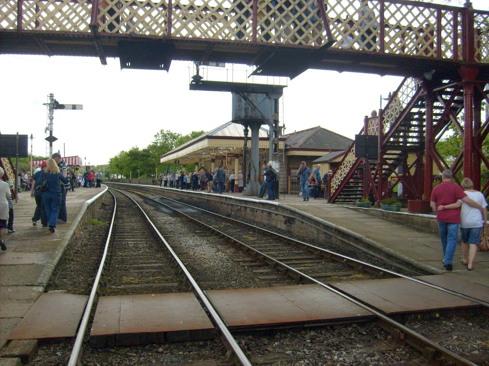 Steam Memories: Ramsbottom station on the East Lancashire Railway