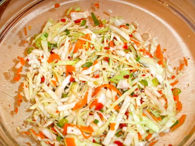 The Briny Lemon: Swai Wraps with Asian Slaw