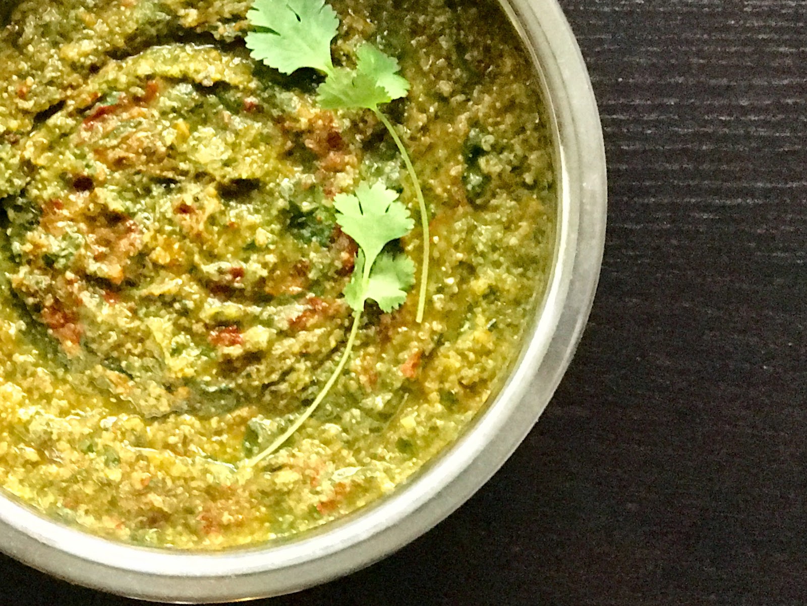 Fueling with Flavour: Sindhi Sai Bhaji - Spinach Stew