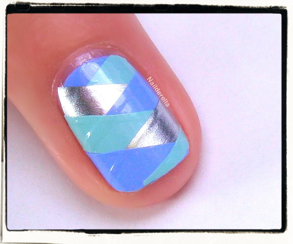 Sunday Nail Battle: Fishtail braid nails - Nailderella