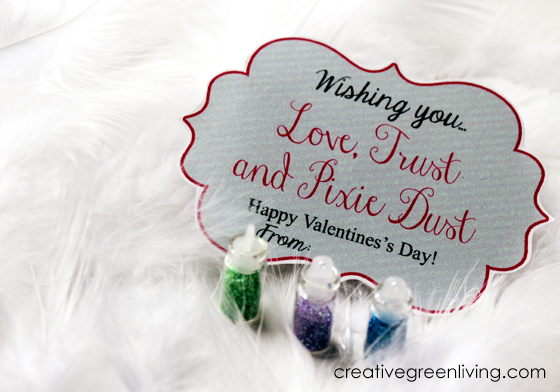 Free Printable Valentine's Day Tags: Love, Trust and Pixie Dust ...