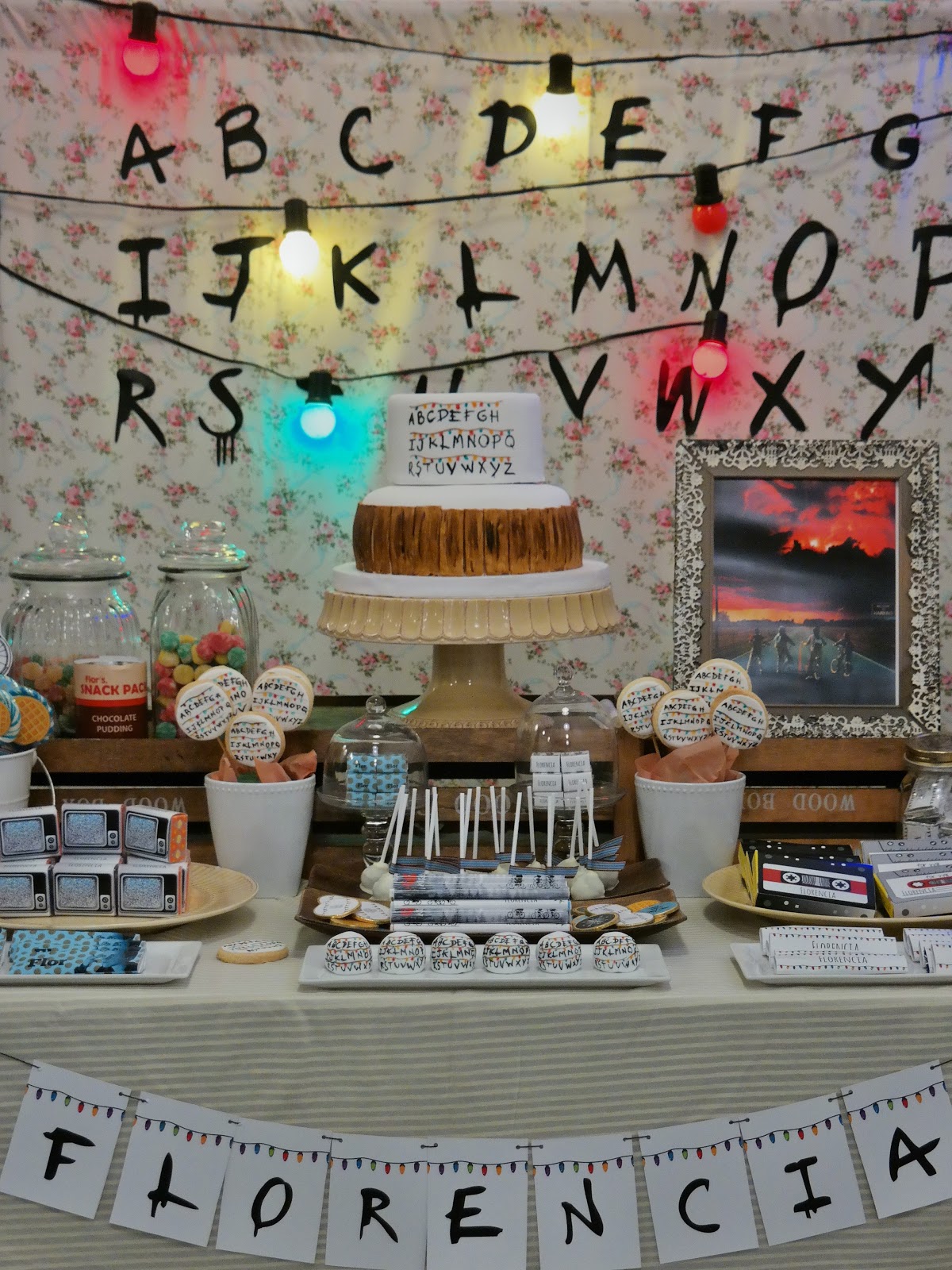 Cumples Tematicos: Cumpleaños tematico de Stranger Things