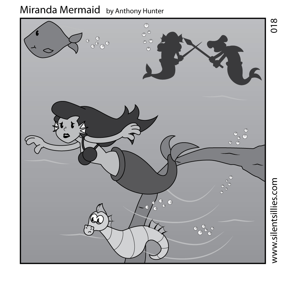 Silent Sillies: Miranda Mermaid 018