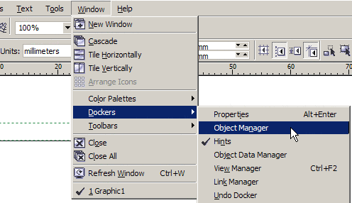 Computer and English Training: Object Manager Pada CorelDRAW