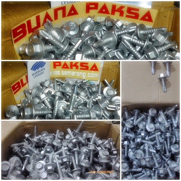 jual murah harga pabrik distributor screw mur baut skrup sekrup baja ...