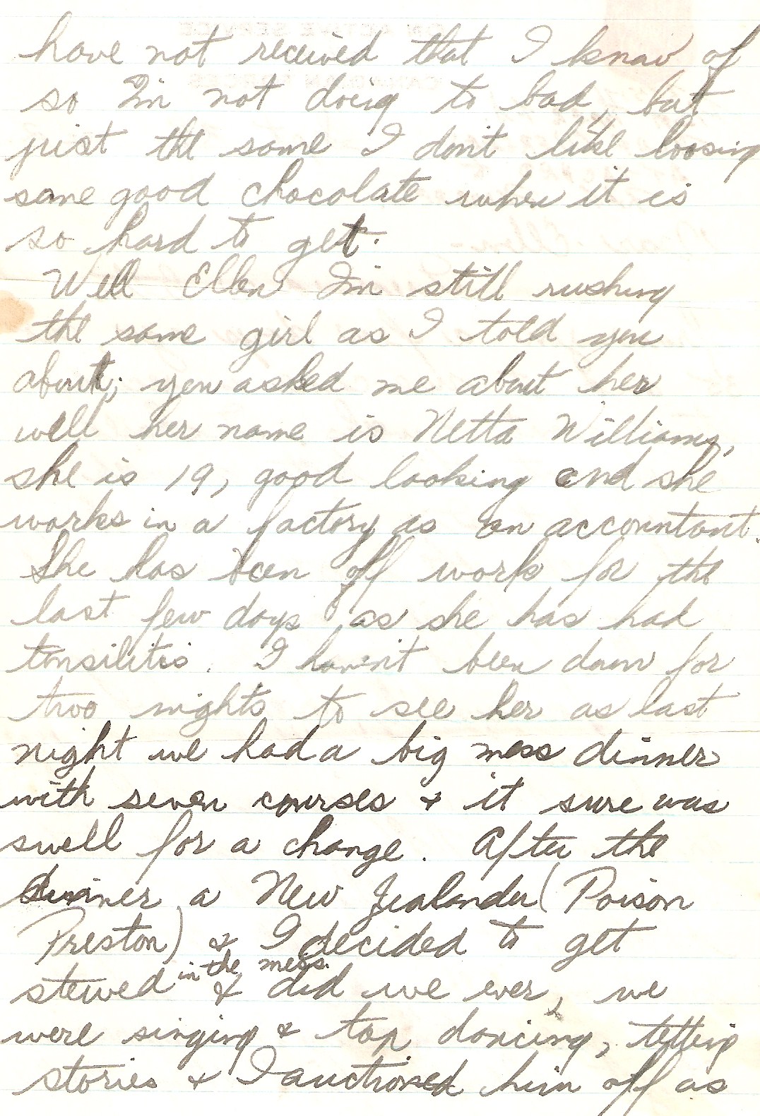 Frederick James Piper: Letter 33: September 24, 1942