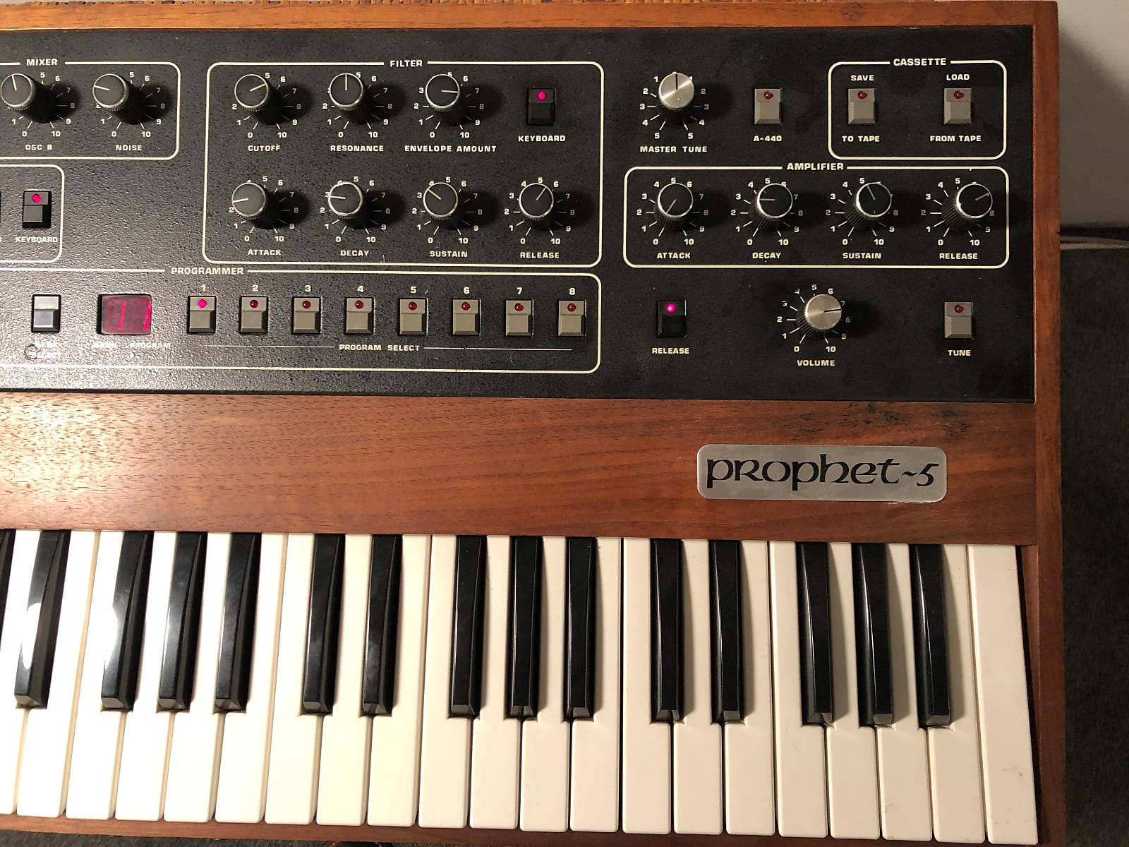 MATRIXSYNTH: Sequential Circuits Prophet 5 Rev 3.3 SN 4459