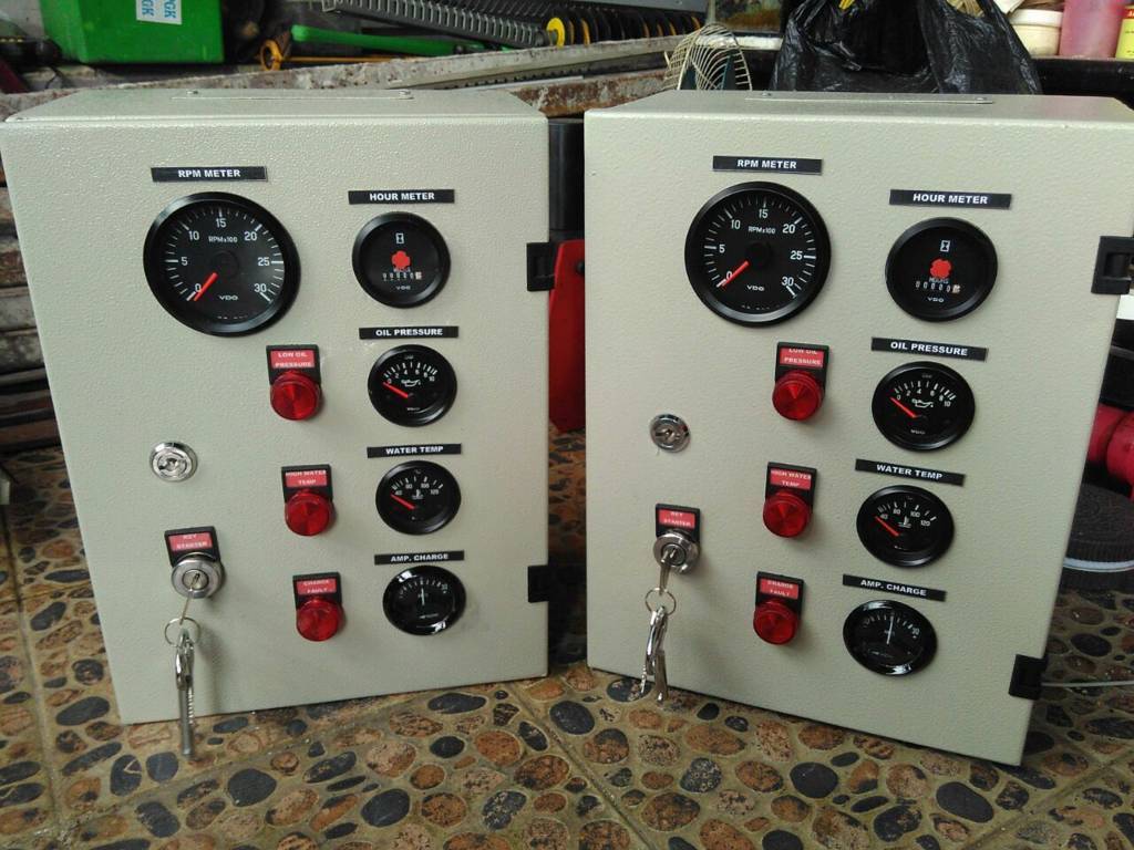 PANEL KONTROL MESIN DIESEL PUMP | Service Genset