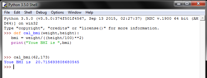 Programming Fundamentals Lab 4x Python BMI Calculator Programming Fundamentals Lab 4x Python BMI Calculator