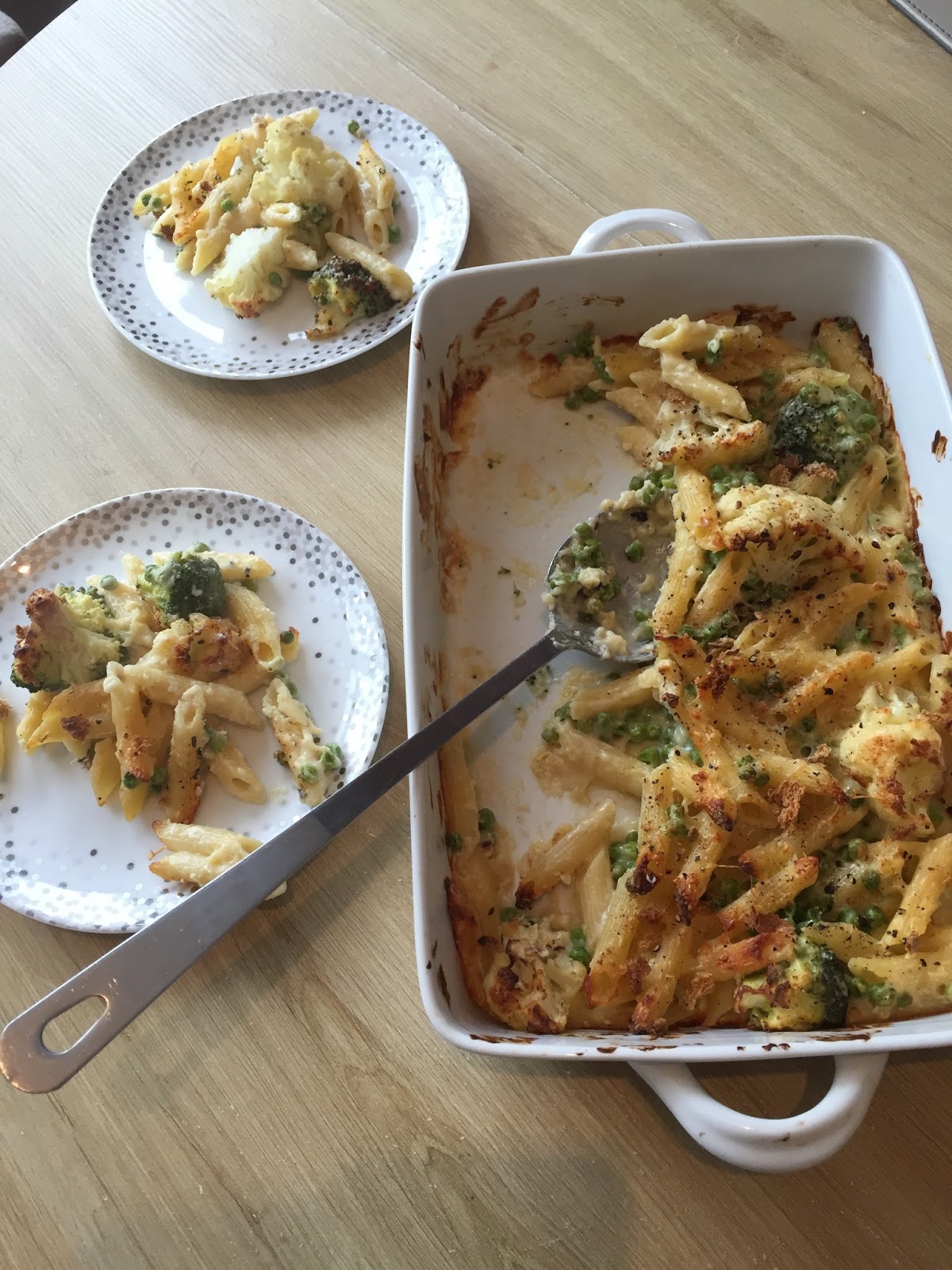 Bistro Becs and Family: Bridget's Easy Peasy Cheesy Veg Pasta Bake