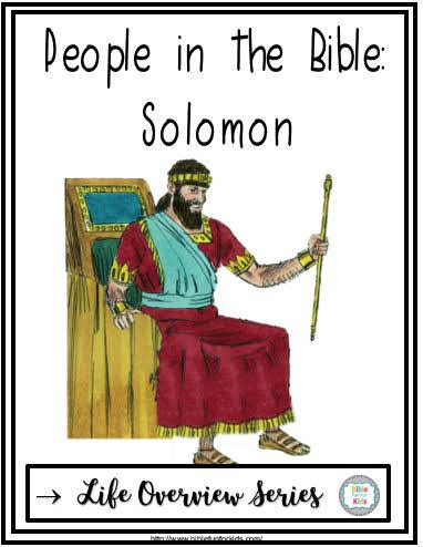 Solomon's Life | Bible Fun For Kids
