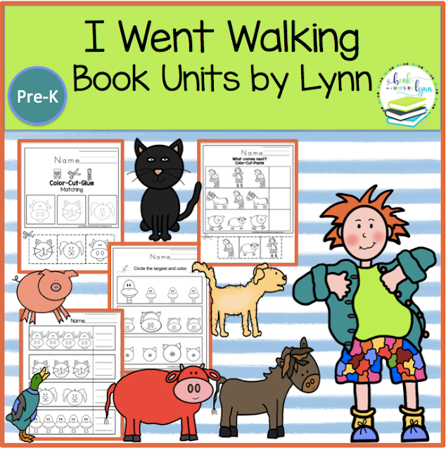 I WENT WALKING BOOK UNIT ~ Book Units by Lynn