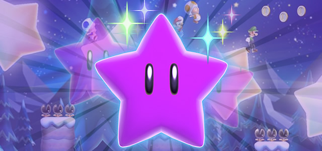 Purpel Mario Star