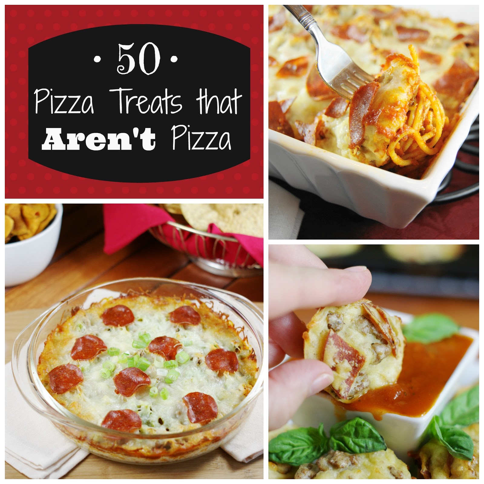 50 Pizza Treats That Aren't Pizza! | The Kitchen is My Playground