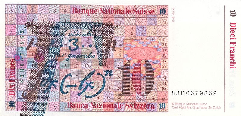 Flyer Goodness: Swiss Banknotes