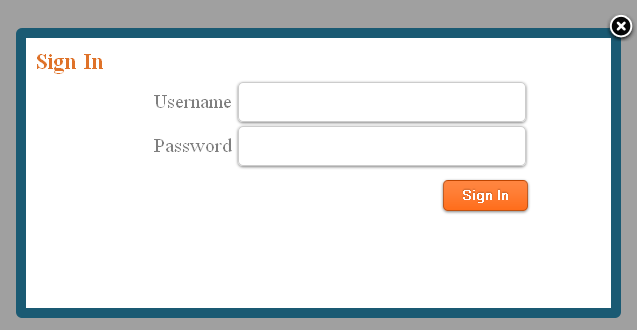 Implement A Jquery Ajax Login Form Into A Modal Box Using