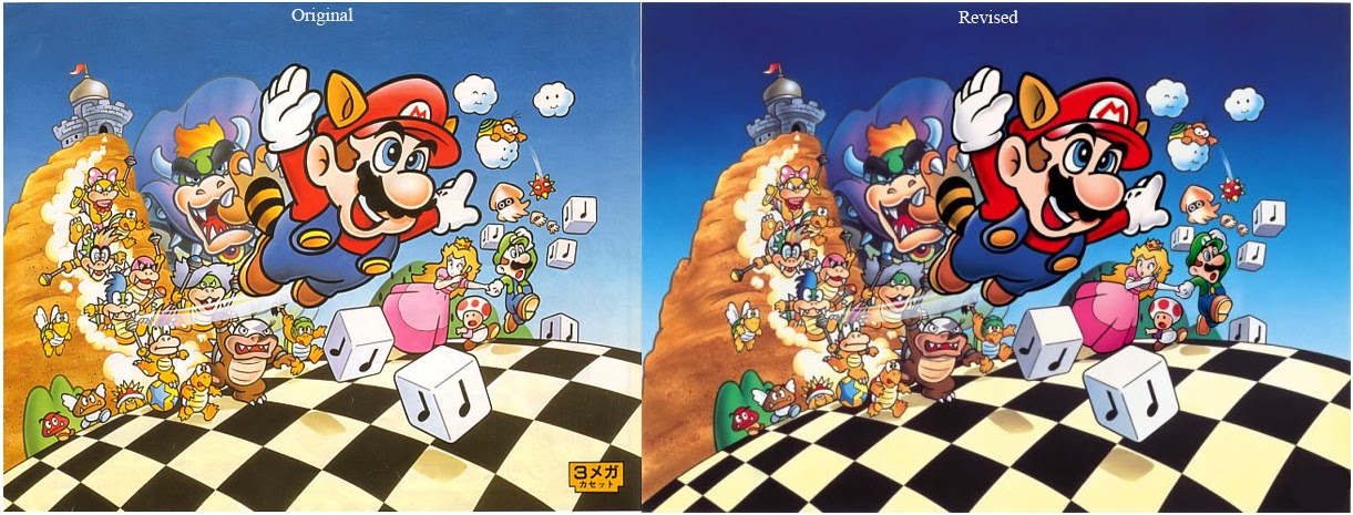 O-chan's Blog of Protoculture: Super Mario Bros. Art Style ...