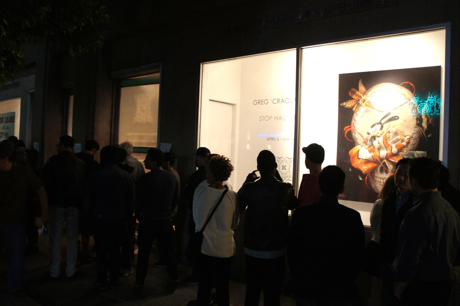 DAVID MATTHEW WRIGHT BLOG: Greg Craola Simkins "Stop Haunting Me ...