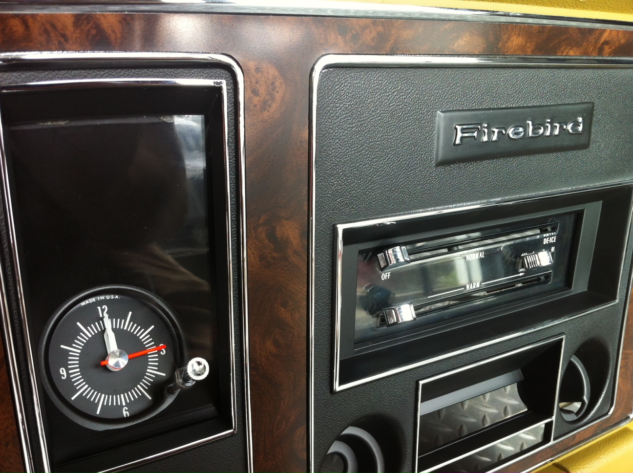 Just Dashes Production Center: 1969 Pontiac Firebird Instrument Bezel ...