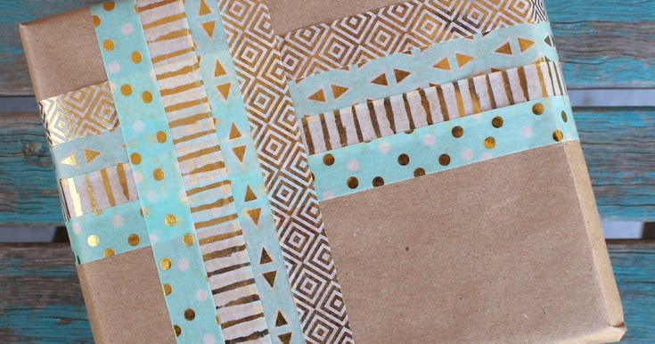 Creative Gift Wrapping: Washi Tape