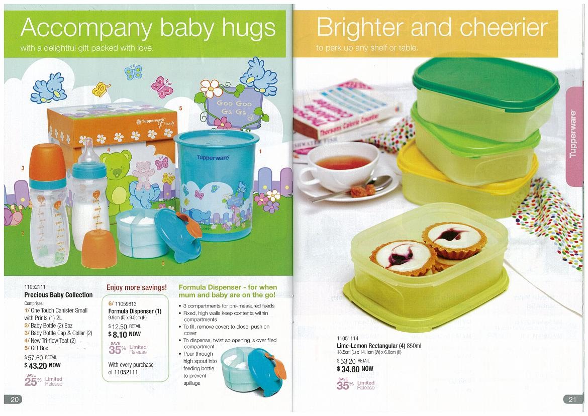 Tupperware: Tupperware - April Catalog (1 Apr - 14 May 2011)