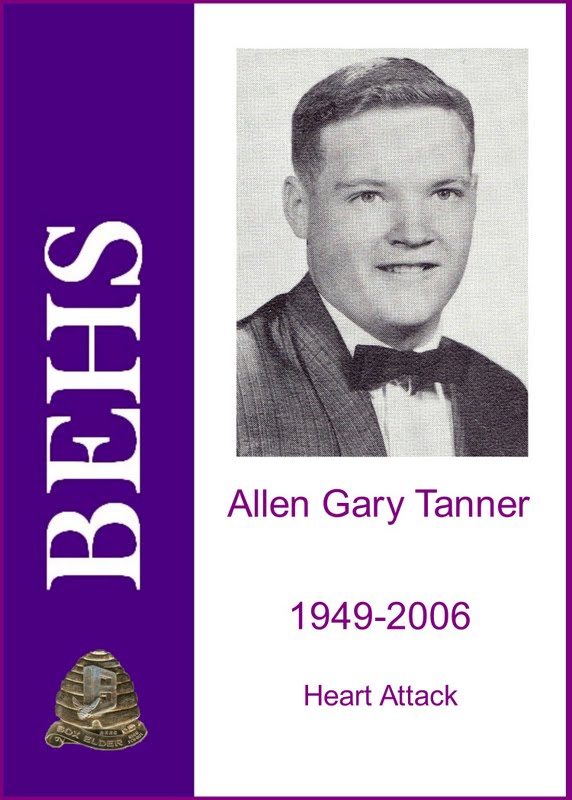 BEHS Class of 1967 Memorial: Allen Tanner