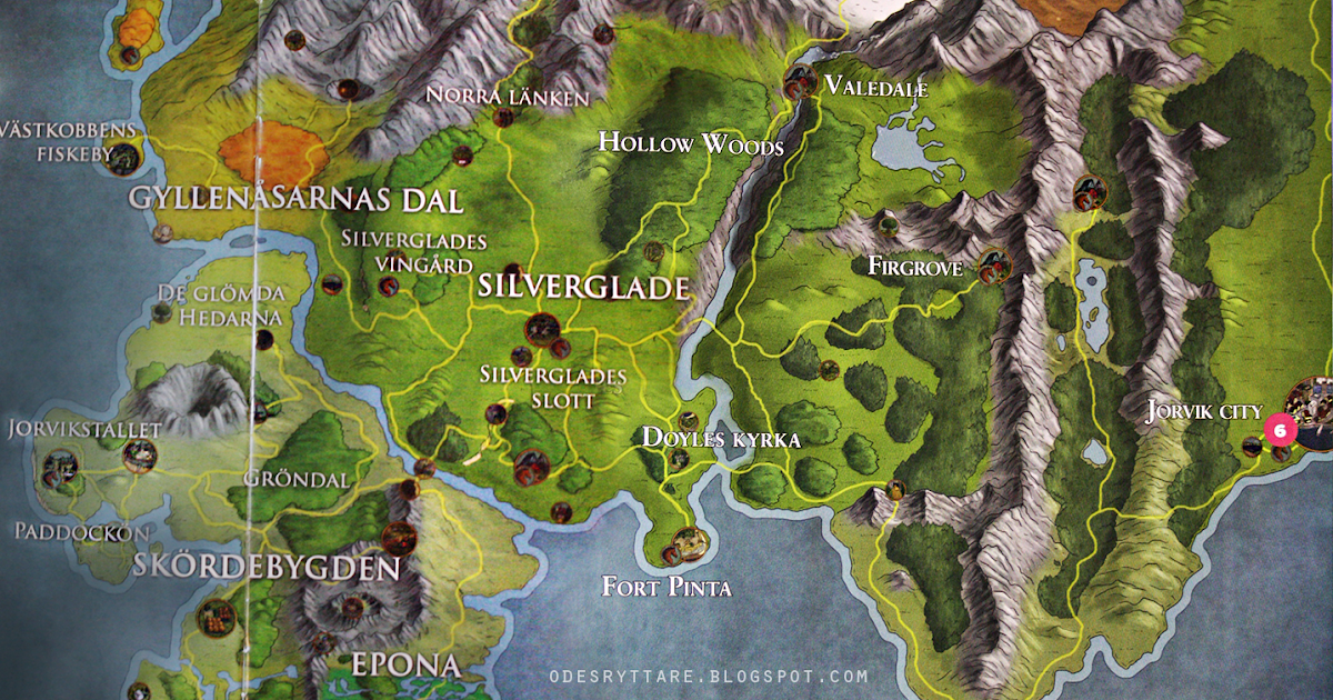 Star Stable Online Aly: Powiększona mapa Jorvik