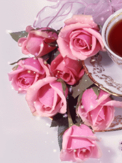 Pink Rose - Animated Images