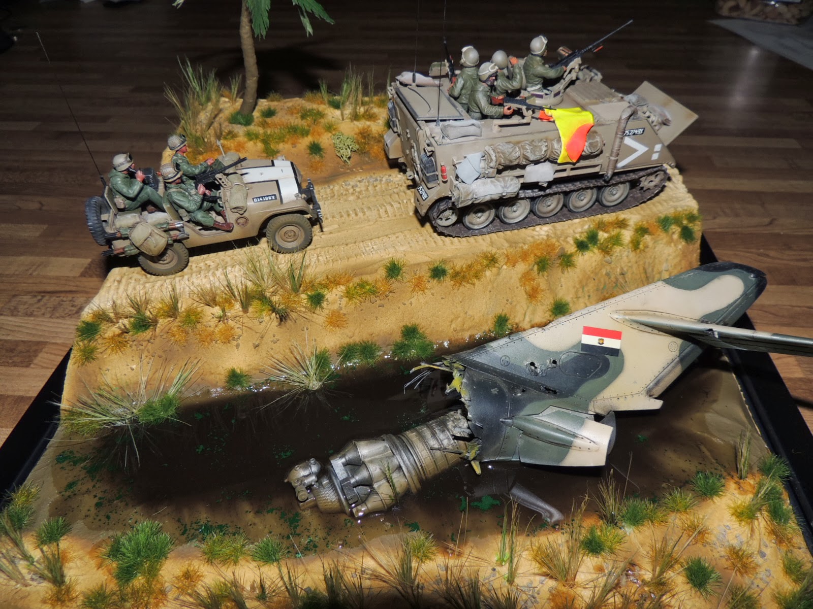 Ed Okun "Modeling Military History": Diorama: IDF in Africa/ 1973 Yom ...