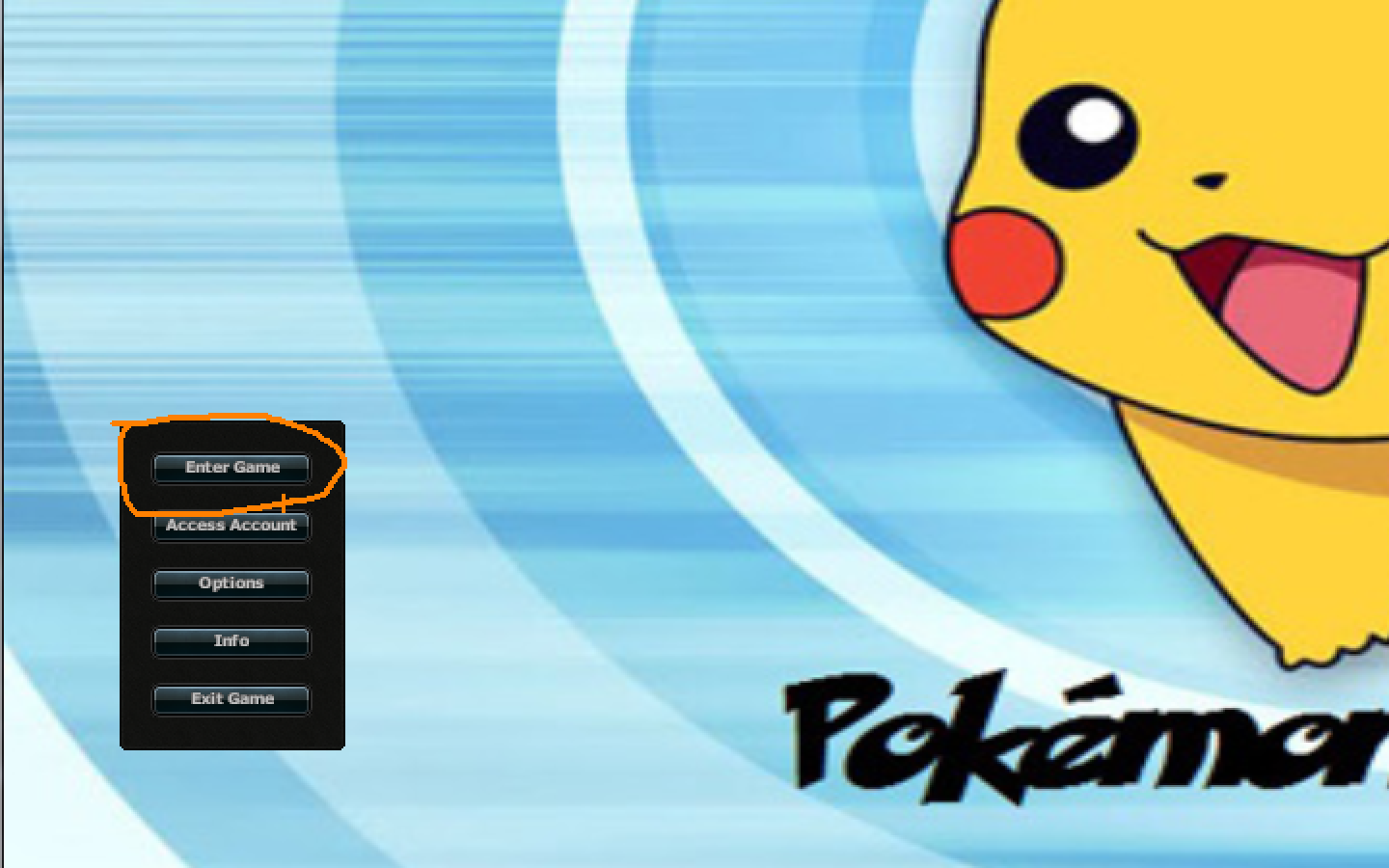 Pokemon Revolution: Account