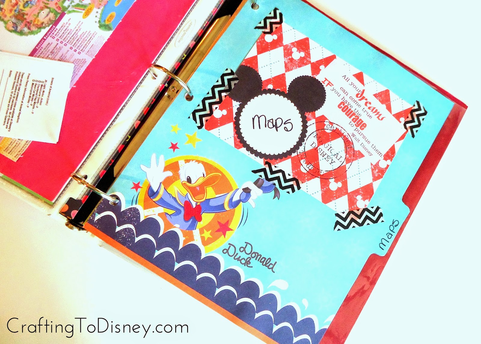 Crafting To Disney : Whatever Wednesday My Disney Planning Binder