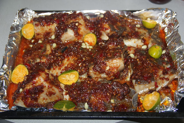 Jess-KITCHEN-Lab: Grilled Sting Ray with Sambal II